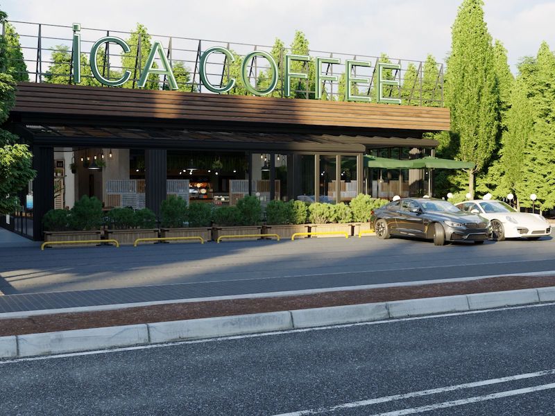 ICA Starbucks Cafe | Uç İç Mimarlık Firması